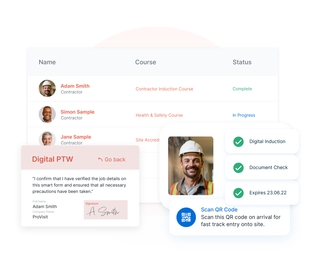 ProVisit - Visitor, Contractor and Employee Management System