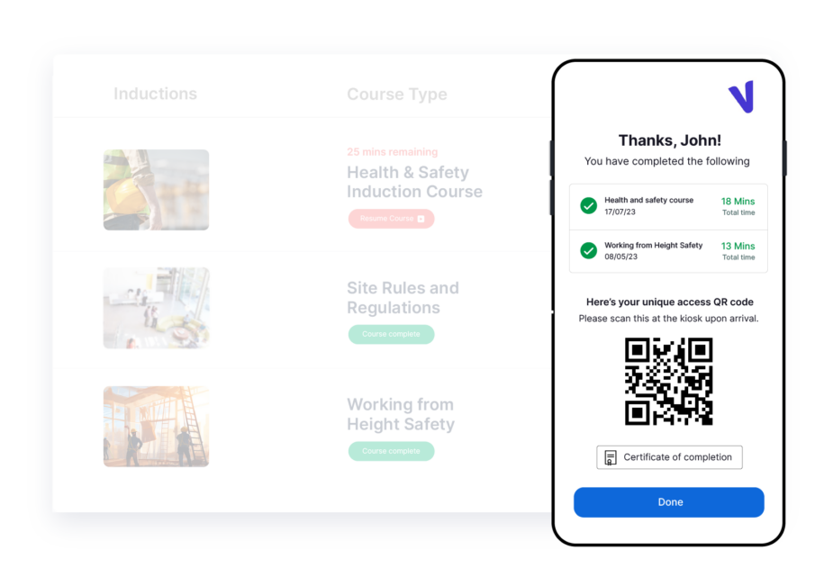 Site Inductions - ProVisit
